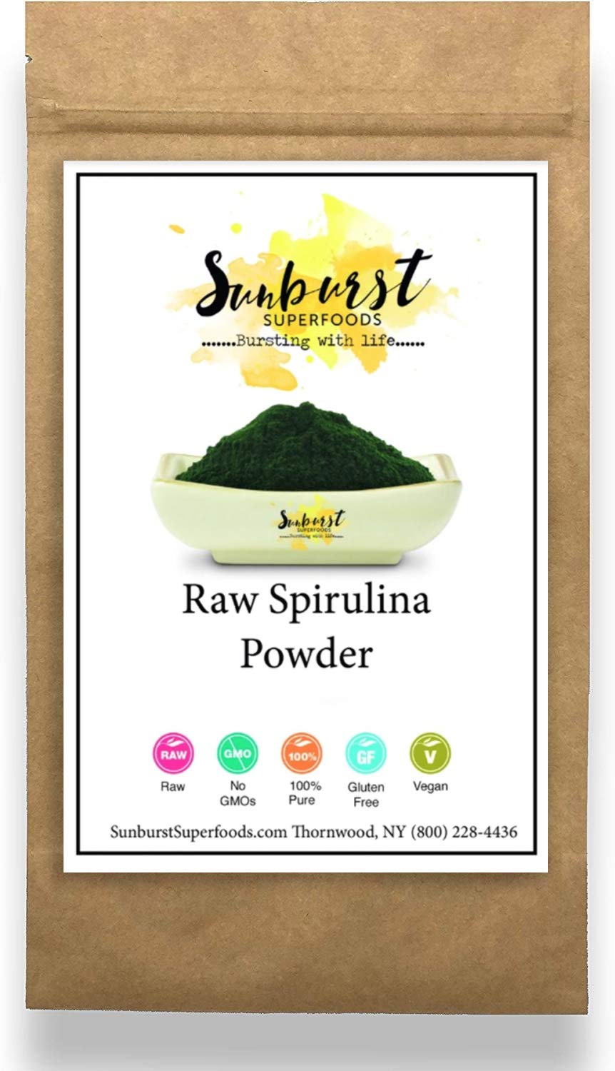 ovina spirulina powder for energy