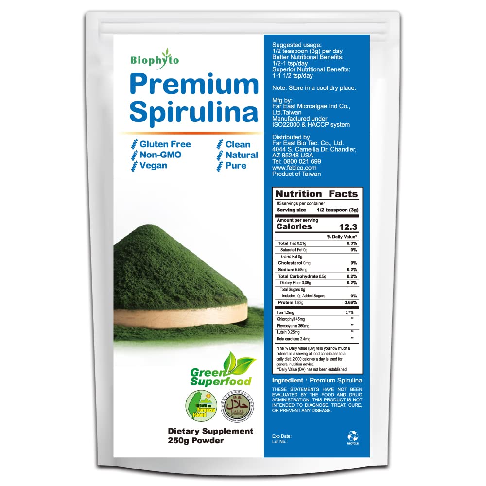 Ovina spirulina powder for energy