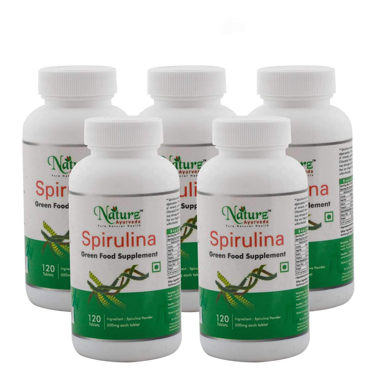Ovina spirulina tablets for energy