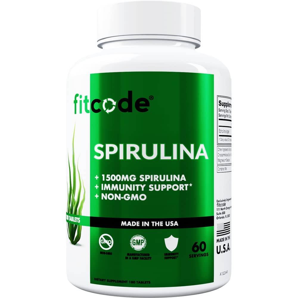 Ovina spirulina tablets for energy