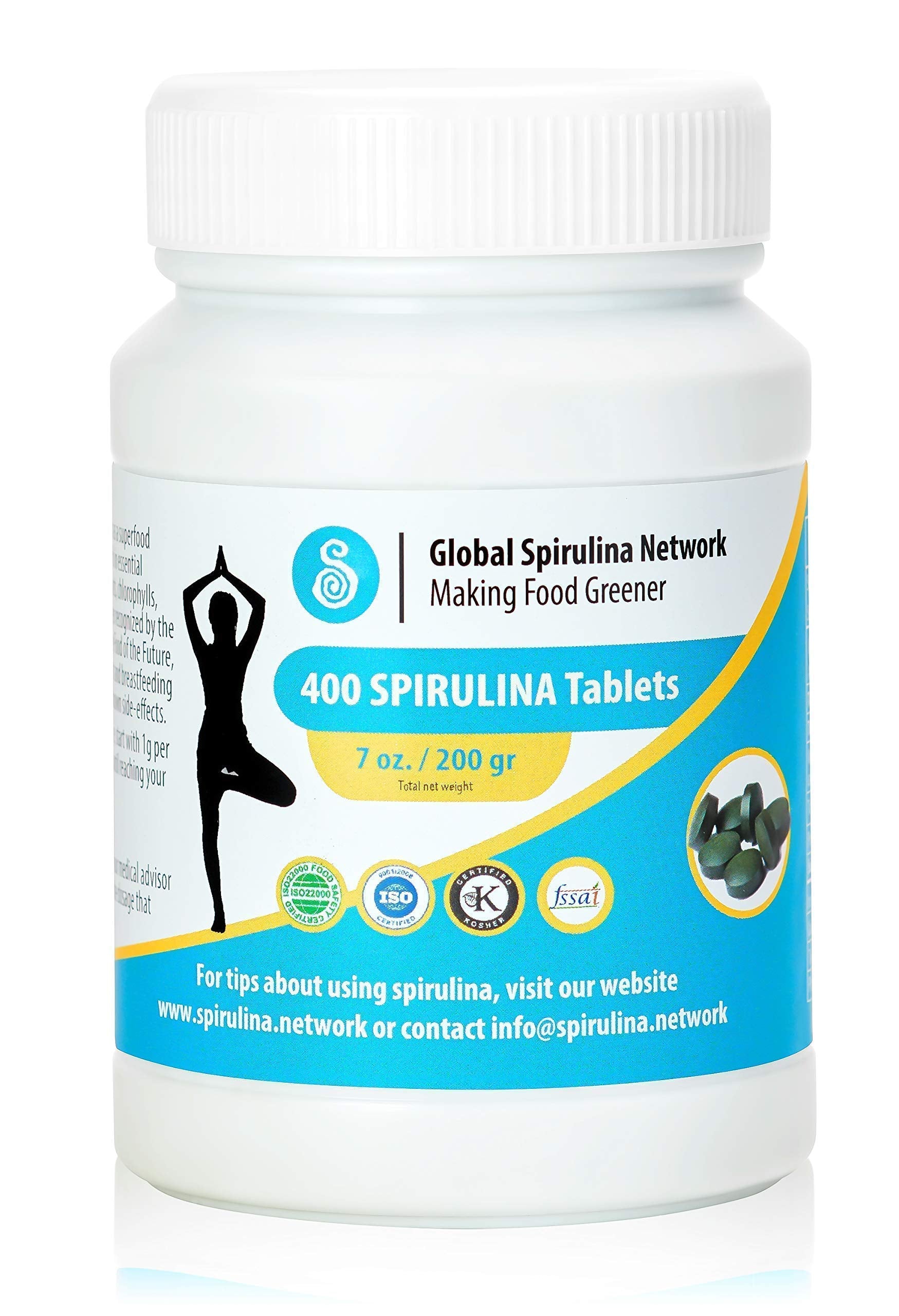Ovina spirulina tablets for energy