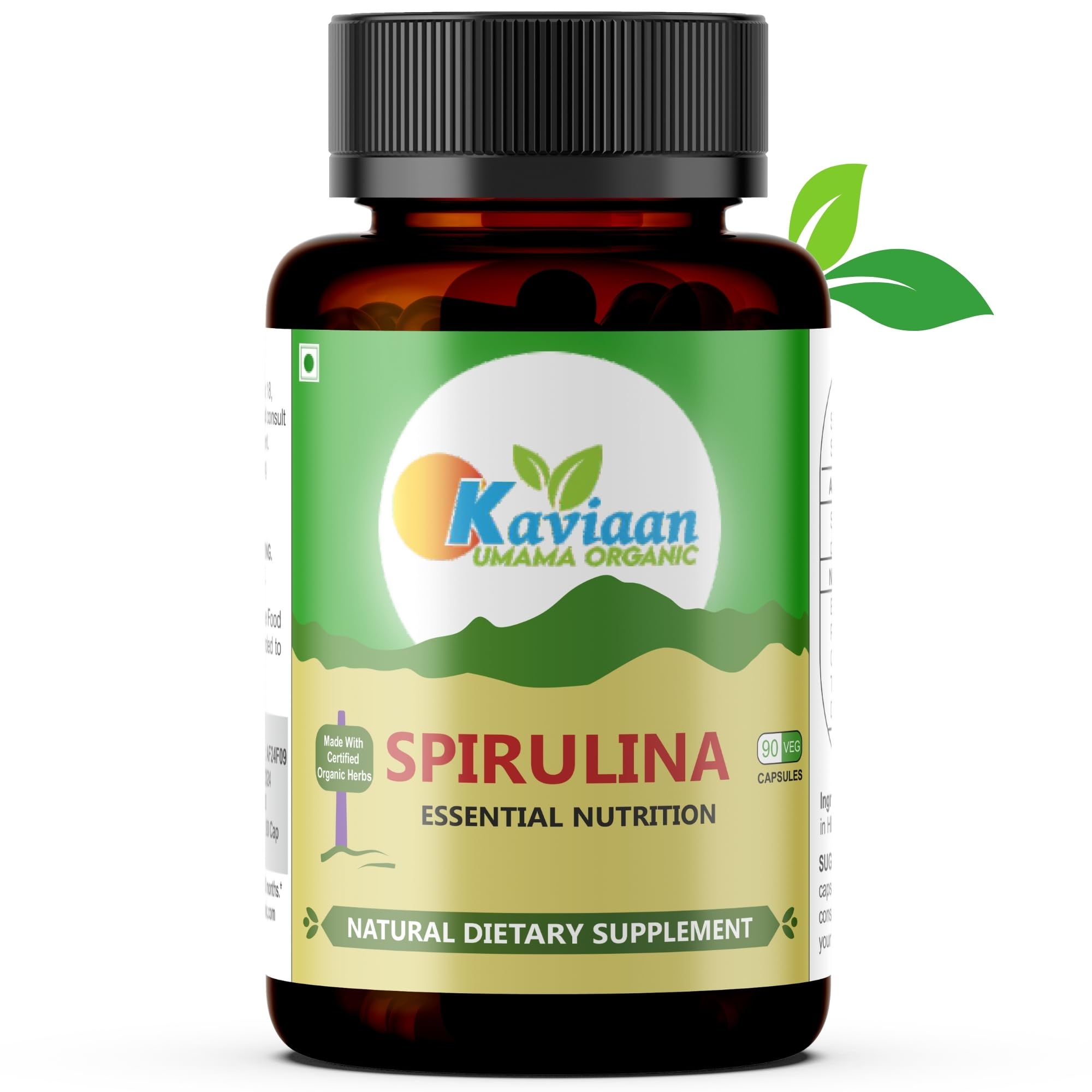 Ovina spirulina vegetarian capsules benefits