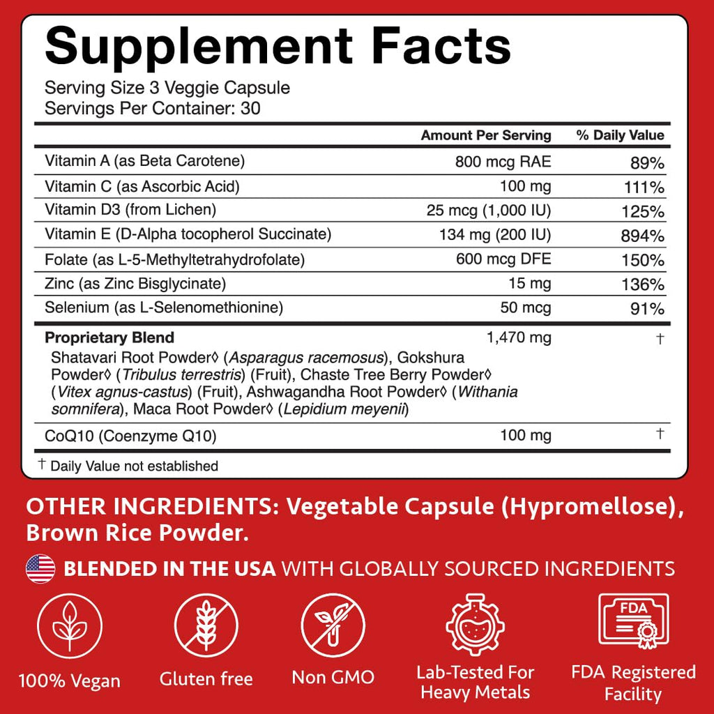 ovulation support with shatavari root