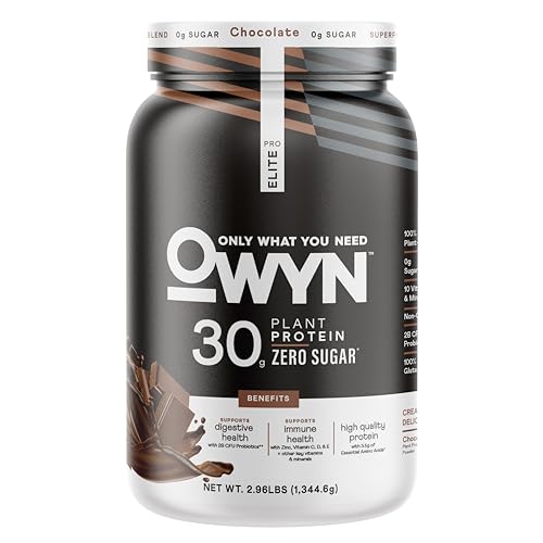 OWYN plant protein powder chocolate