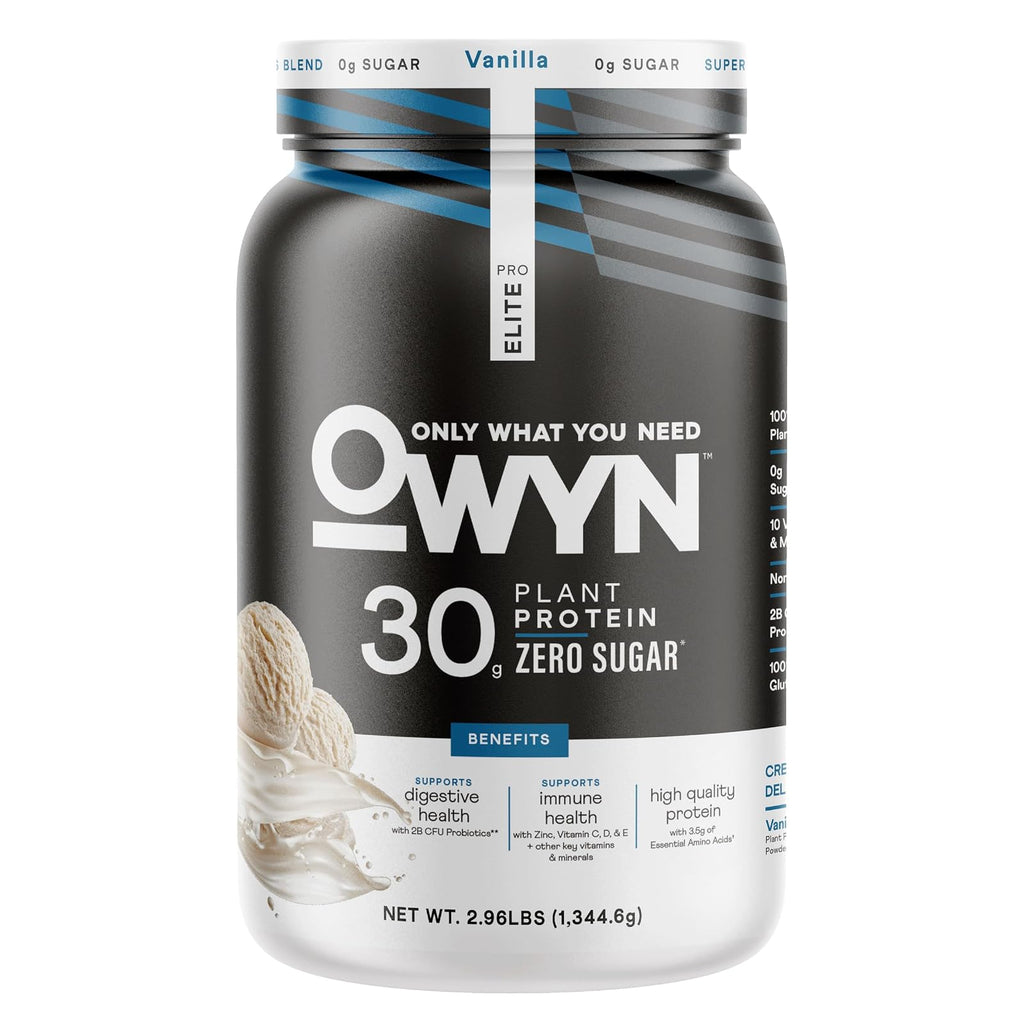 OWYN plant protein powder vanilla