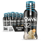 OWYN whey protein shake vanilla flavour