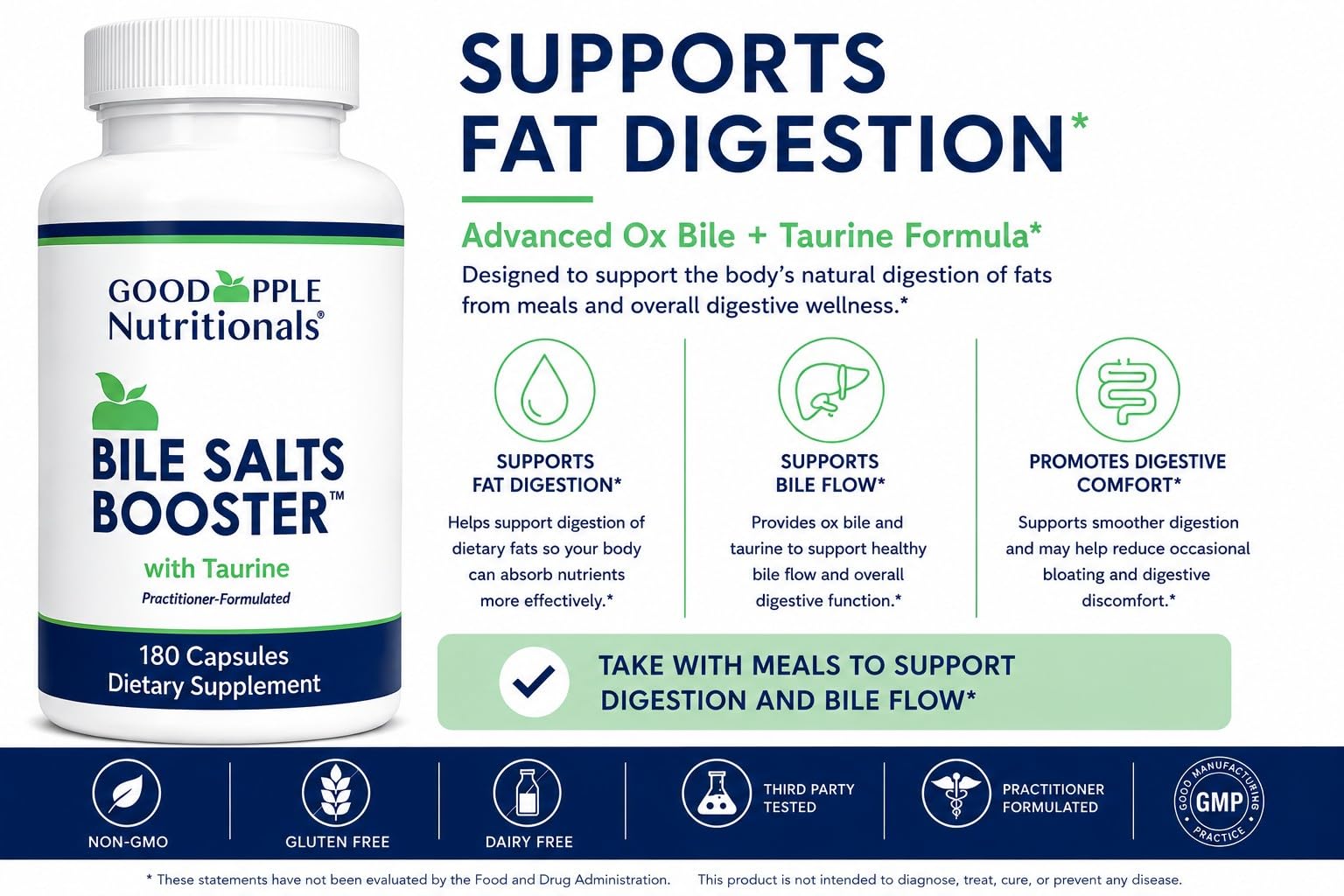 Ox bile capsules for nutrient absorption