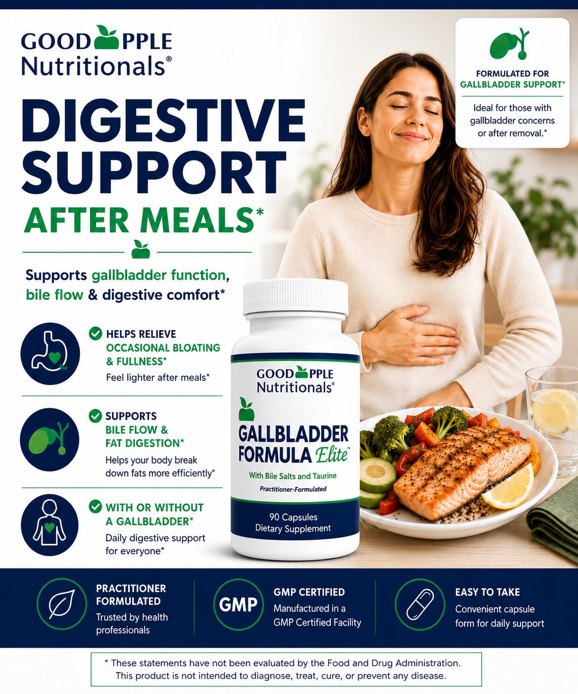 Ox bile salts for digestive health