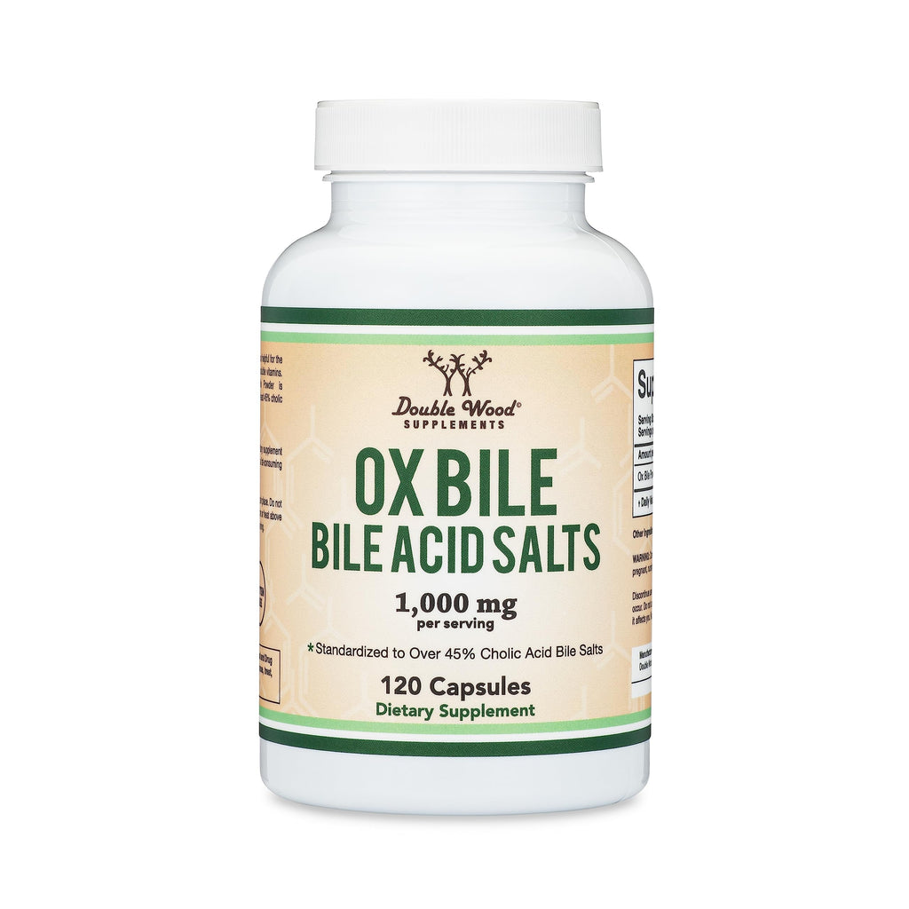 Ox bile supplement for fat digestion