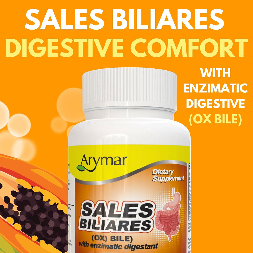 Ox bile tablets for digestive health