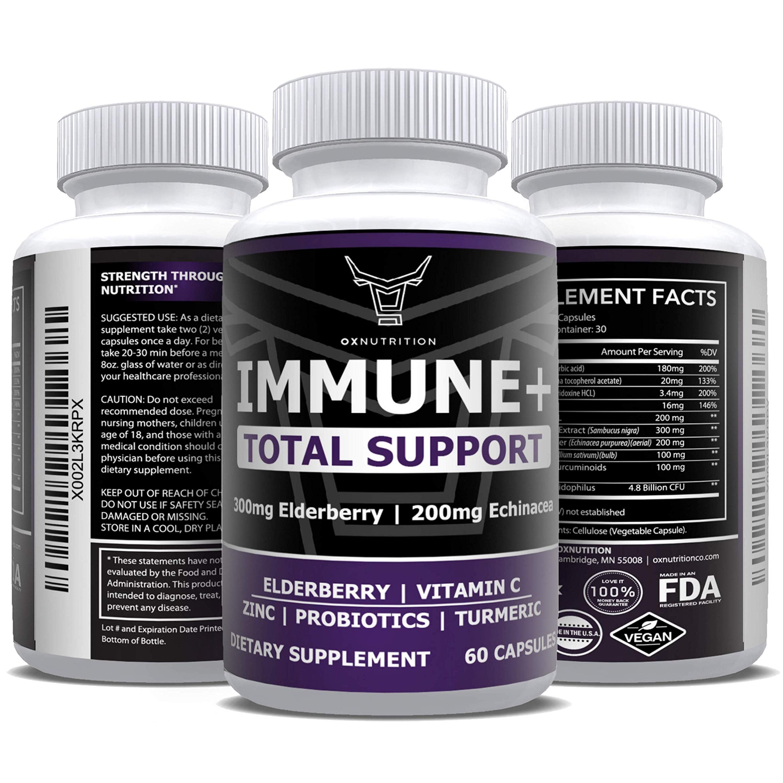 OX Nutrition elderberry immune support
