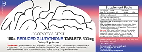 Oxidation balance with reduced glutathione