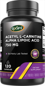 Oxify Acetyl L-Carnitine capsules