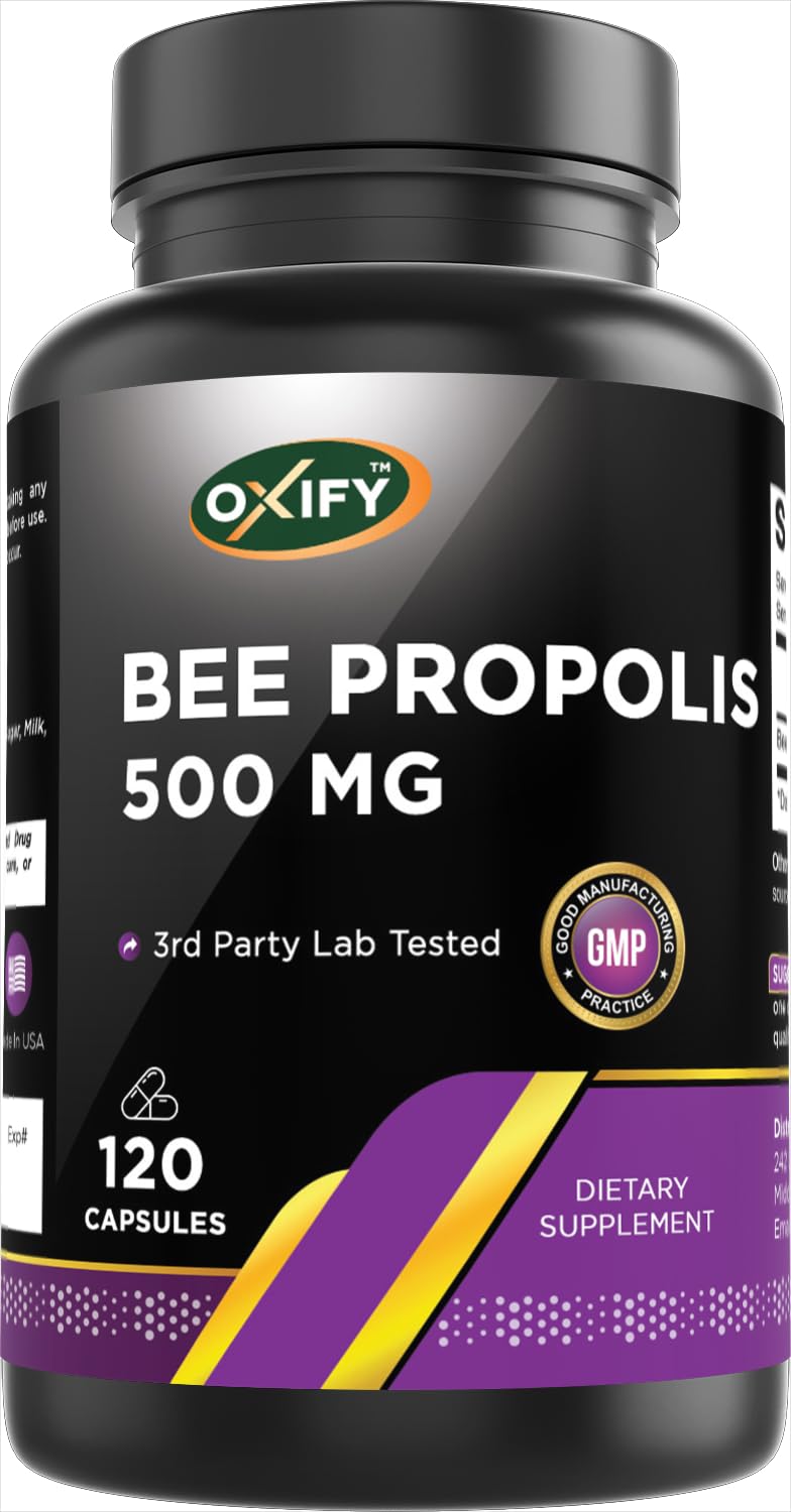 Oxify Bee Propolis immune support capsules
