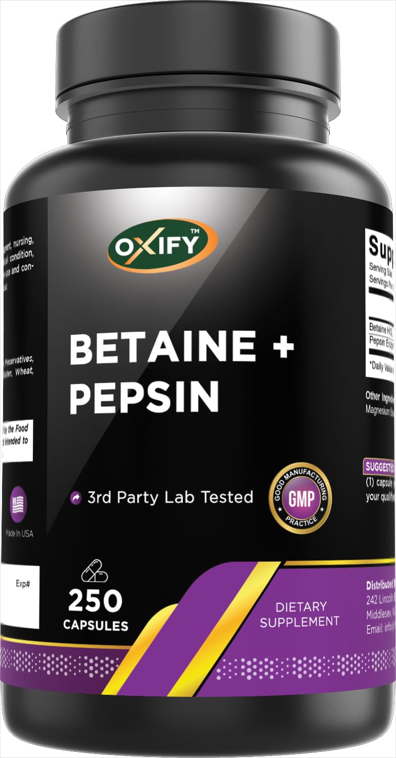 Oxify Betaine for digestive health