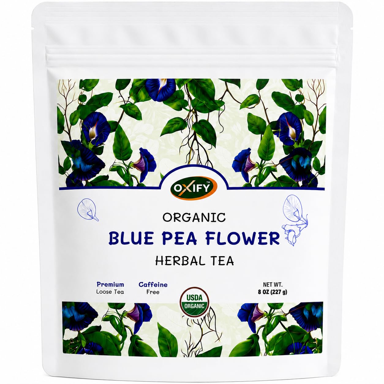 Oxify blue pea flower tea benefits