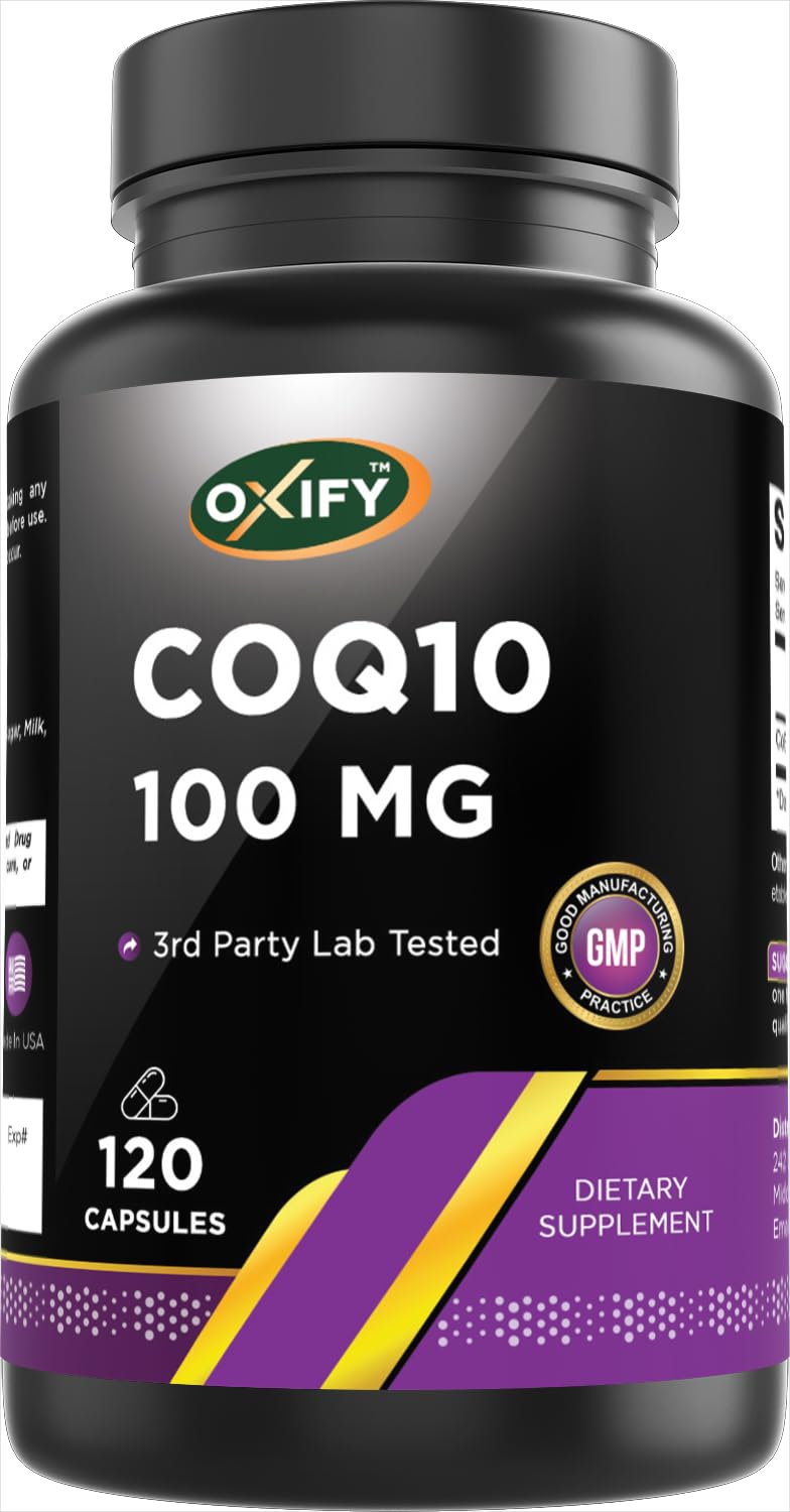 Oxify CoQ10 100 mg capsules