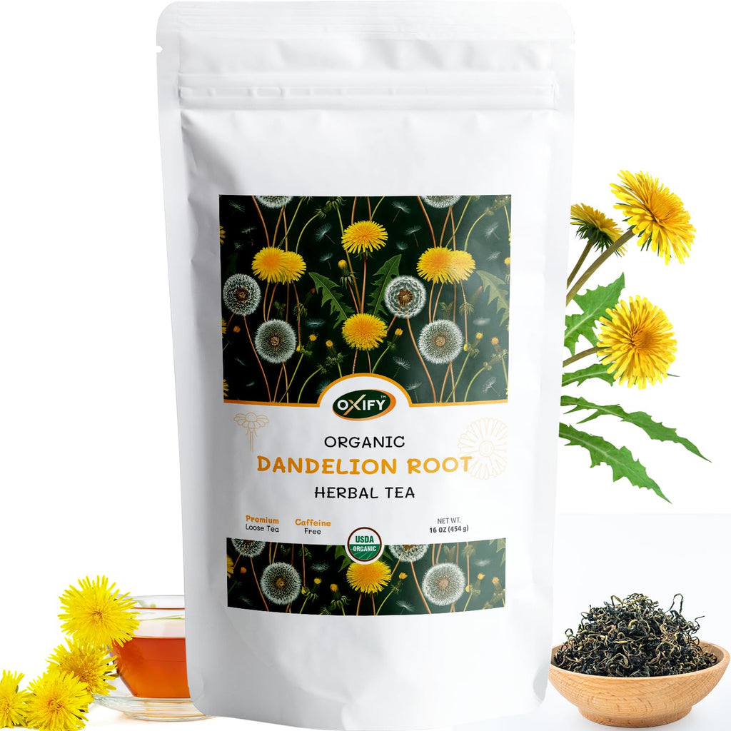 Oxify dandelion root tea benefits