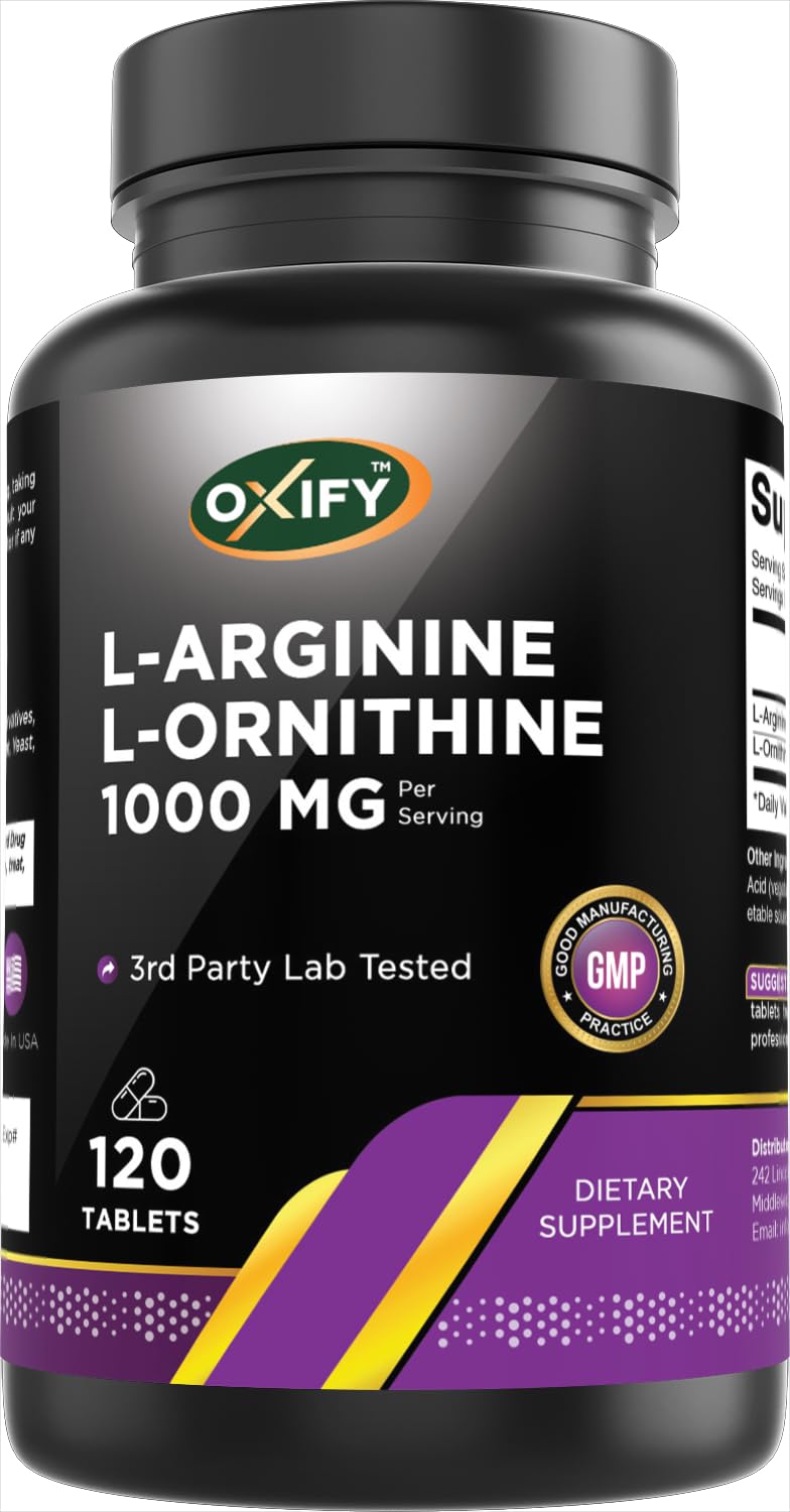 Oxify L-Arginine for muscle recovery