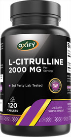 Oxify L-Citrulline 2000 mg tablets