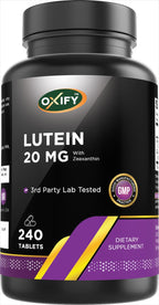 Oxify Lutein 20 mg tablets for eye health