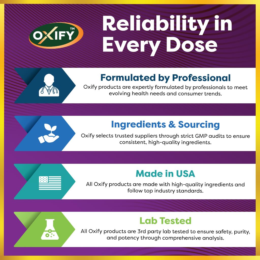 Oxify Lutein for enhanced vision support