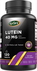 Oxify lutein tablets for eye health