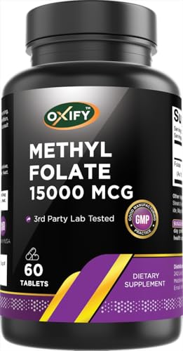 Oxify Methyl Folate high potency tablets