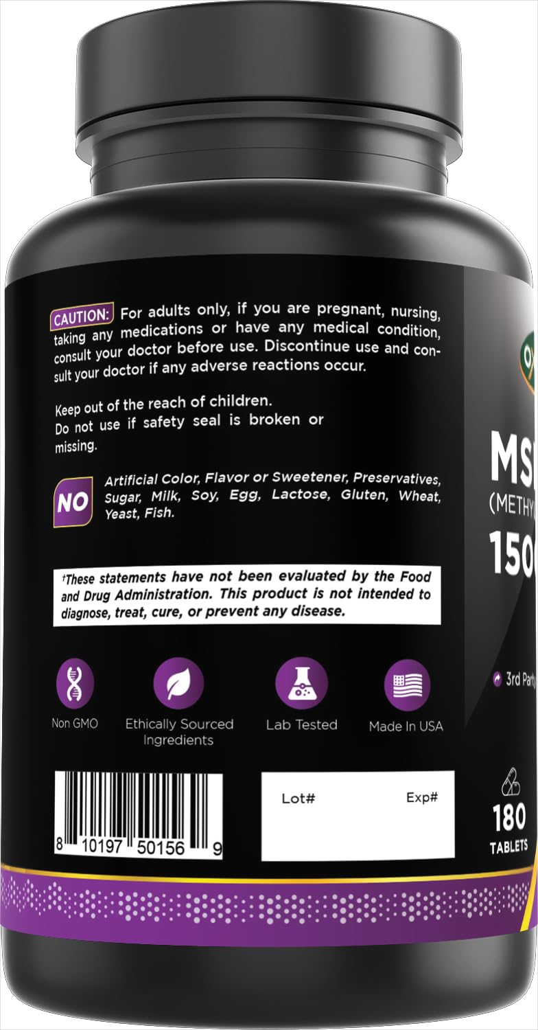 Oxify MSM support for overall wellness