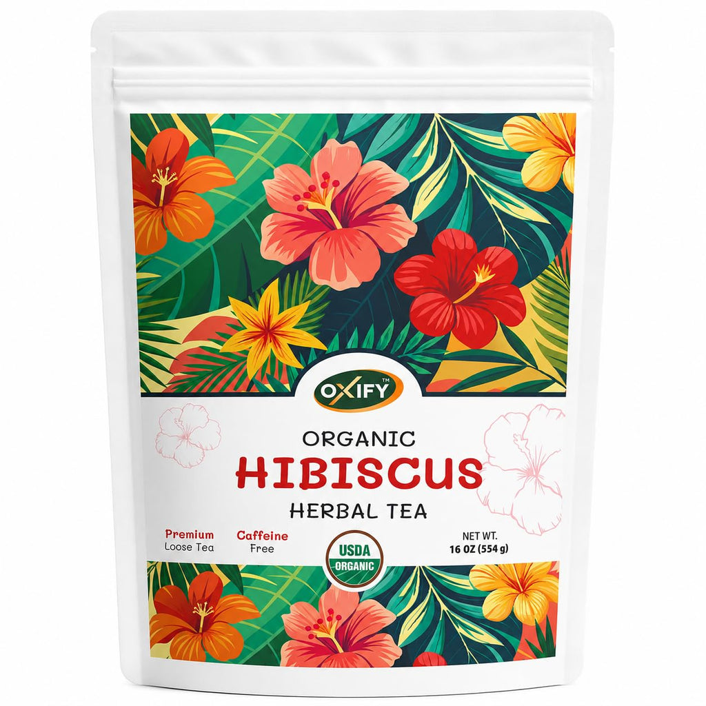 Oxify organic hibiscus tea benefits