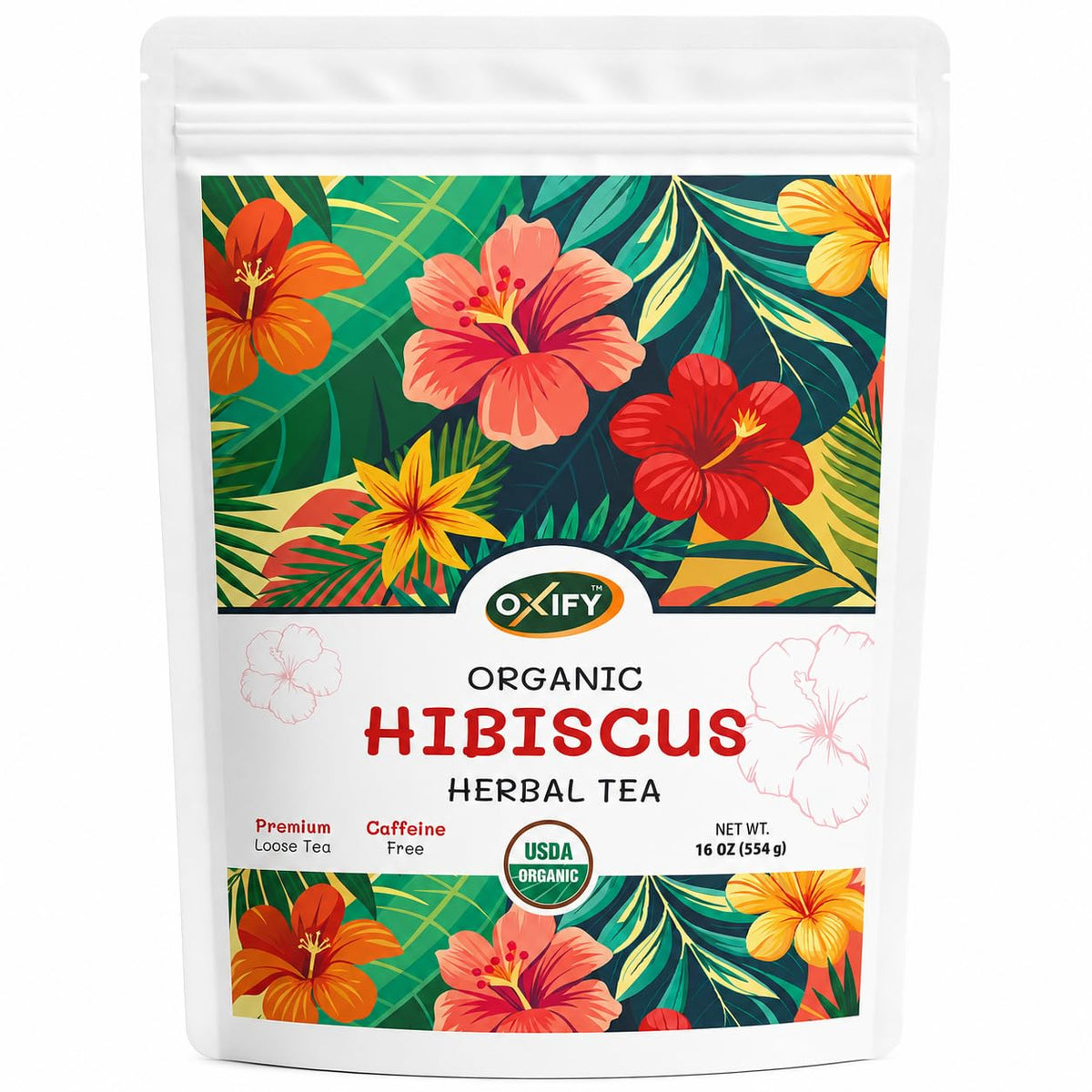 Oxify organic hibiscus tea benefits