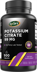 Oxify Potassium Citrate for muscle health