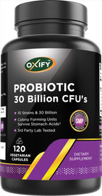 Oxify Probiotic 30 billion CFU capsules