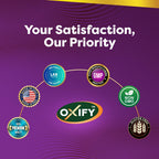 Oxify vegetarian capsules for bloating relief