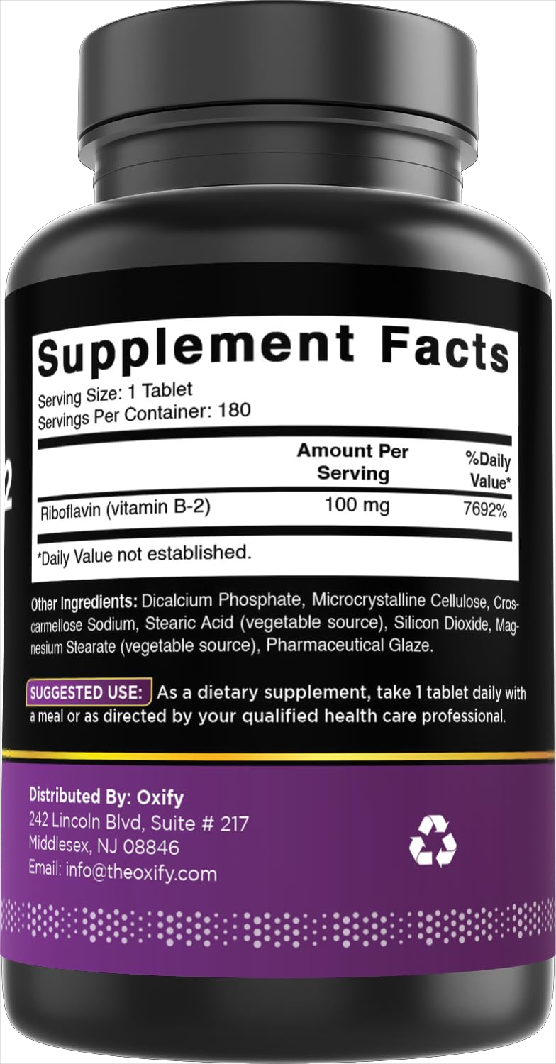 Oxify Vitamin B2 immune support