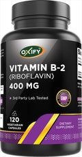 Oxify Vitamin B2 vegetarian capsules