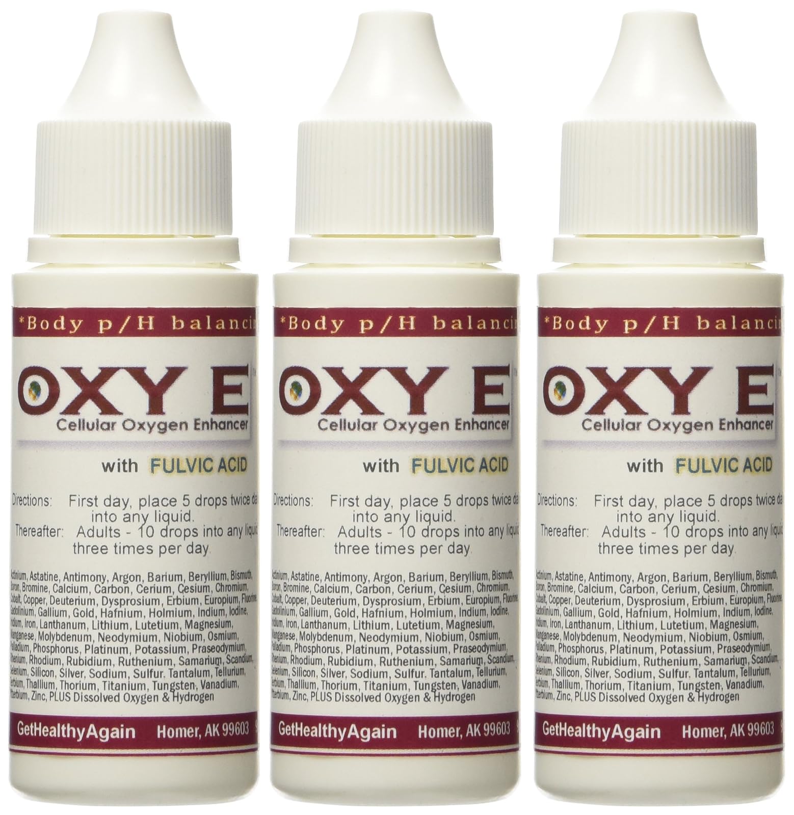 Oxy E vitamin E 3 pack benefits