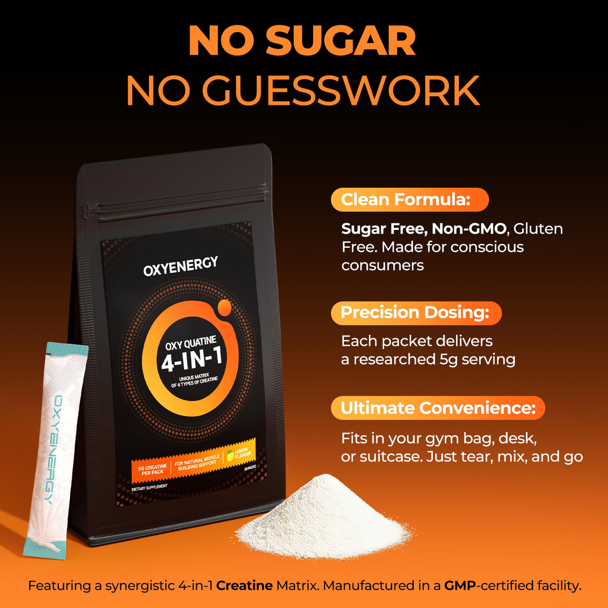 OxyEnergy creatine for workout recovery