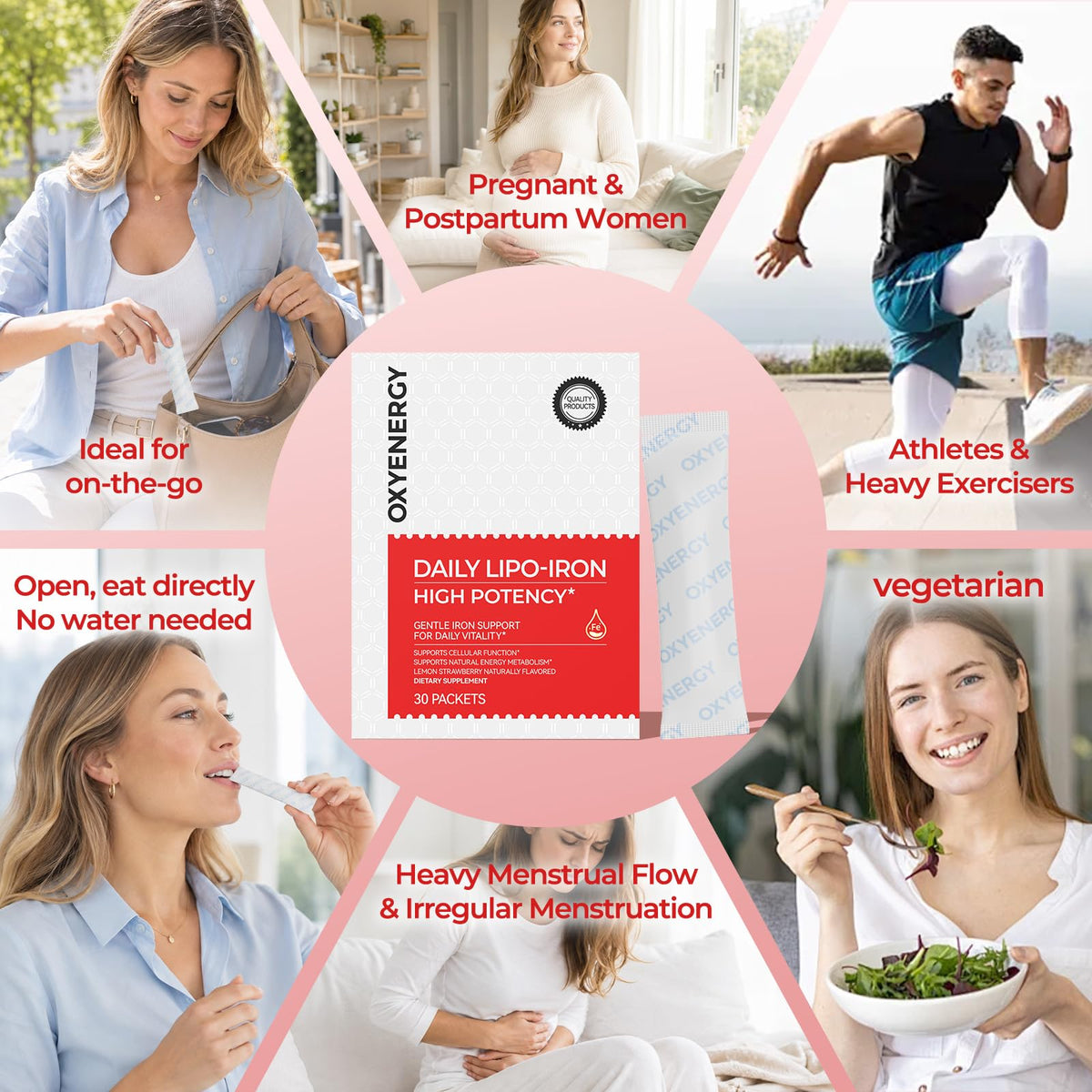 OxyEnergy iron for improved vitality