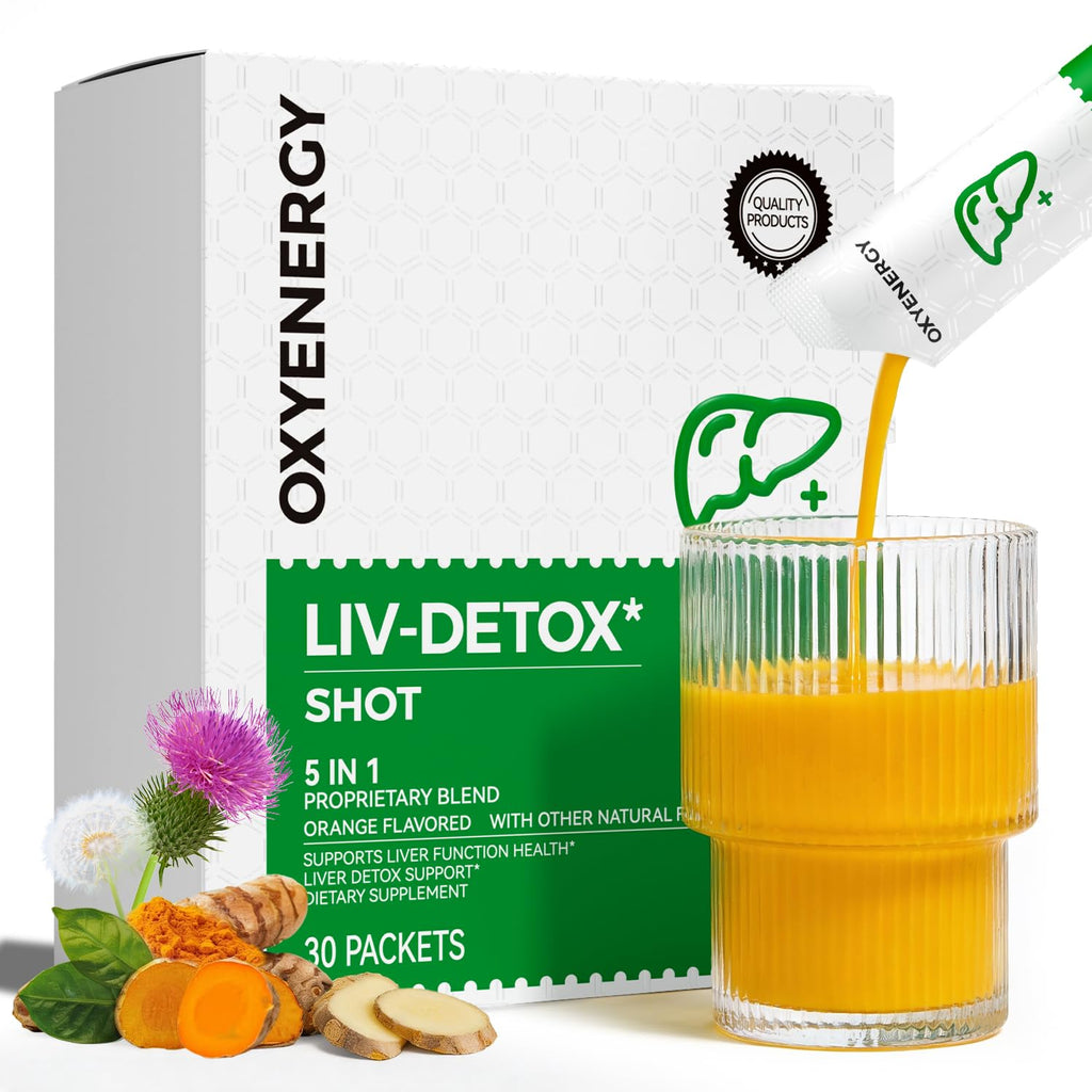 OxyEnergy liver cleanse detox packs