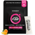 OxyEnergy pre workout powder sticks