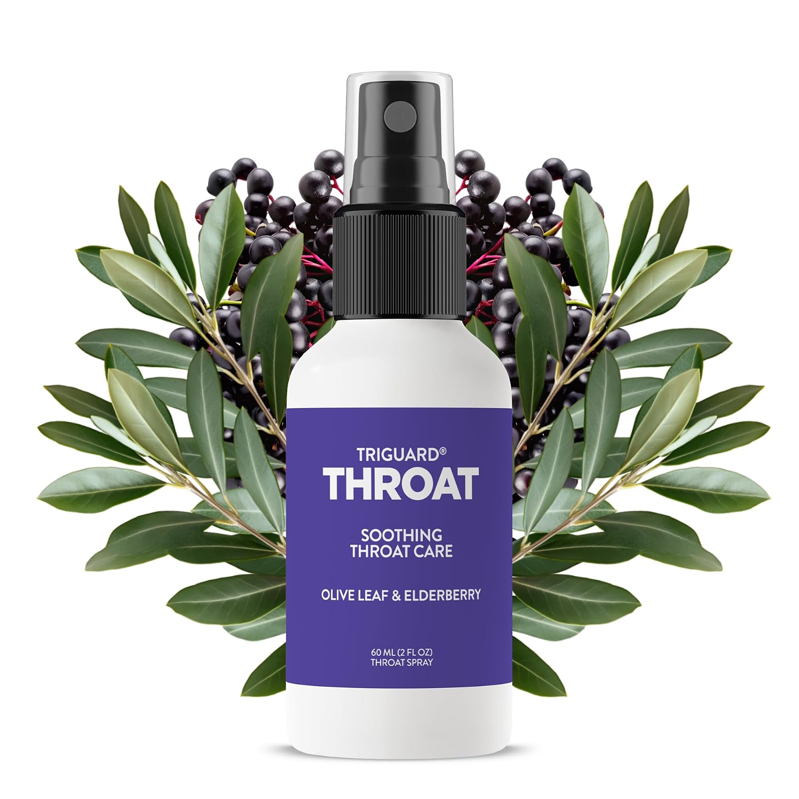 Oxygen Nutrition elderberry throat spray