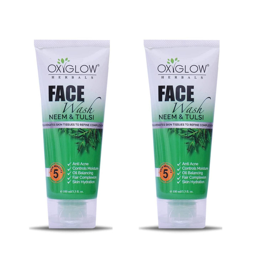 Oxyglow neem face wash for clear skin