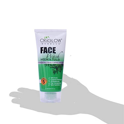 Oxyglow neem face wash for oily skin