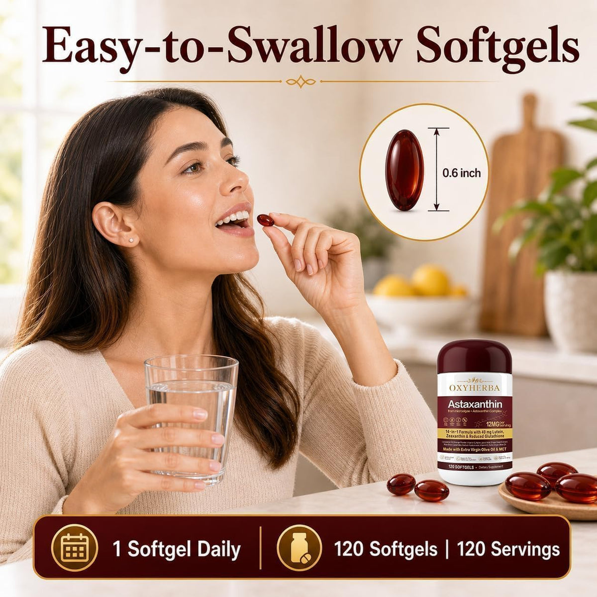 OxyHerba natural Astaxanthin for wellness