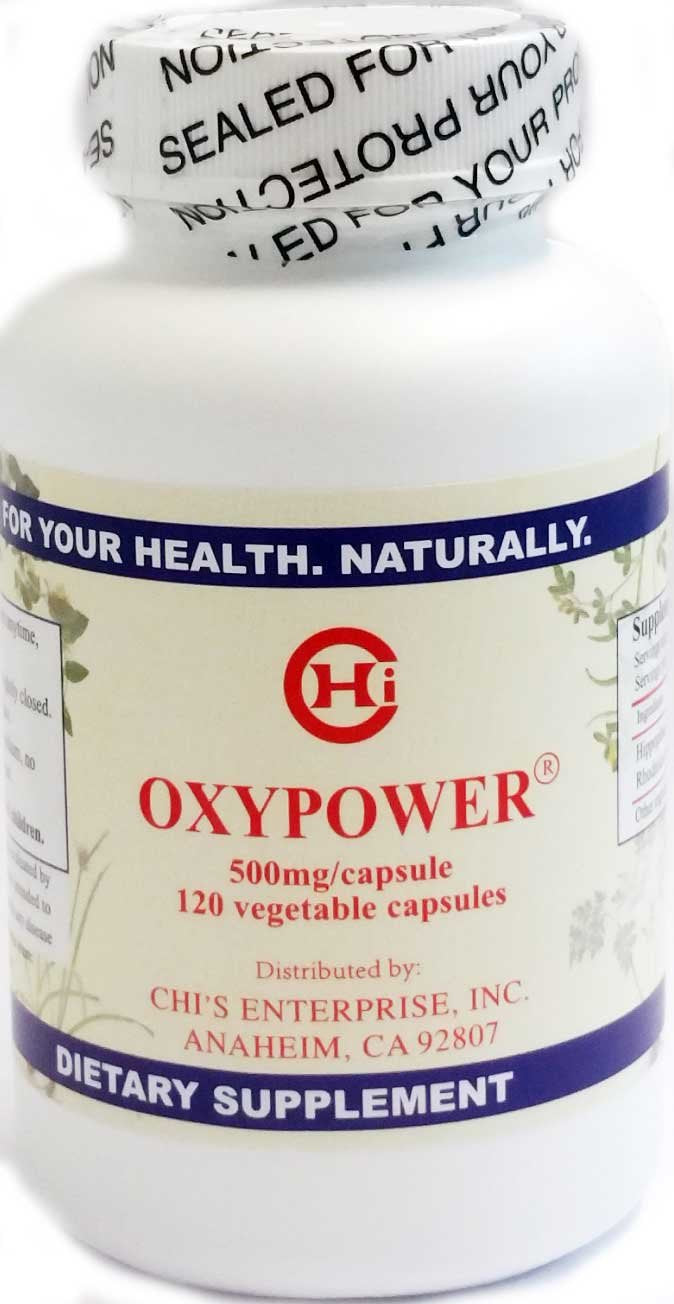OxyPower blended vitamin & mineral supplements with essential nutrients