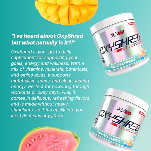 OxyShred pre-workout for enhanced focus