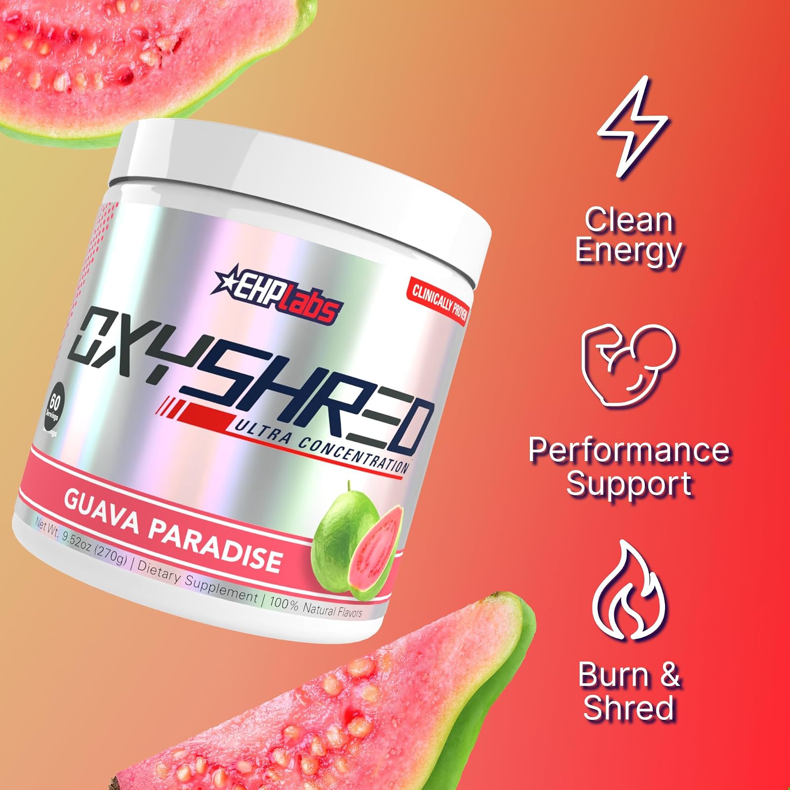 OxyShred pre-workout for enhanced performance