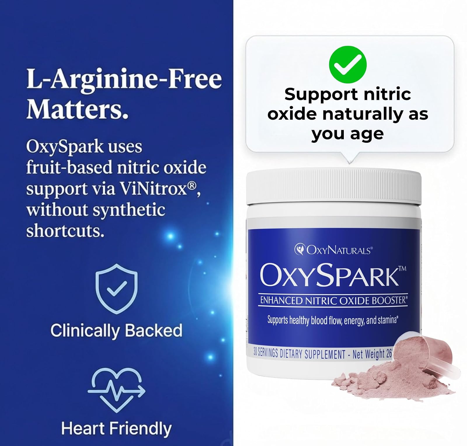 OxySpark nitric oxide for endurance