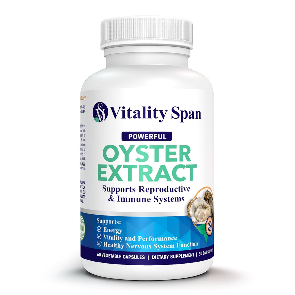 Oyster Extract zinc supplement capsules